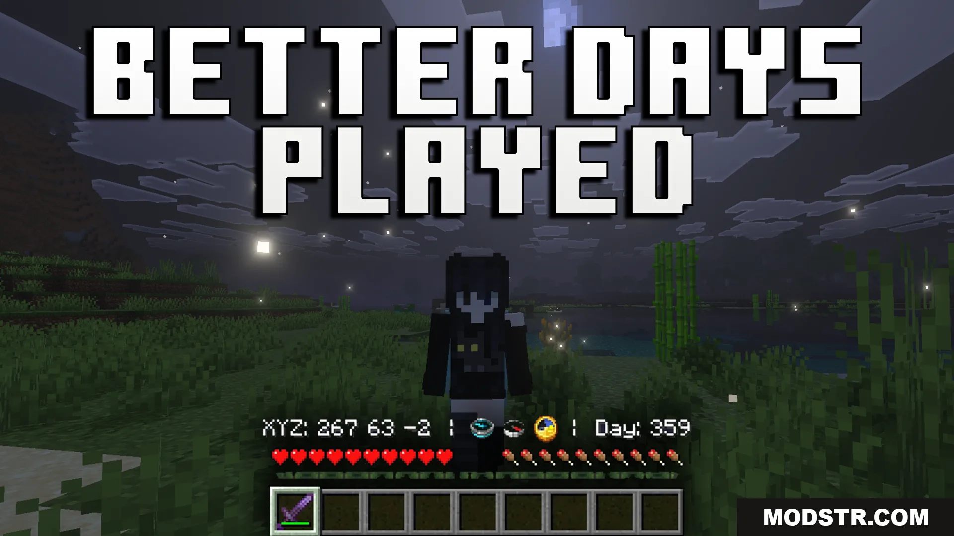 Better Days Played Texture Pack (26.x) – Move Coordinates And Days ...