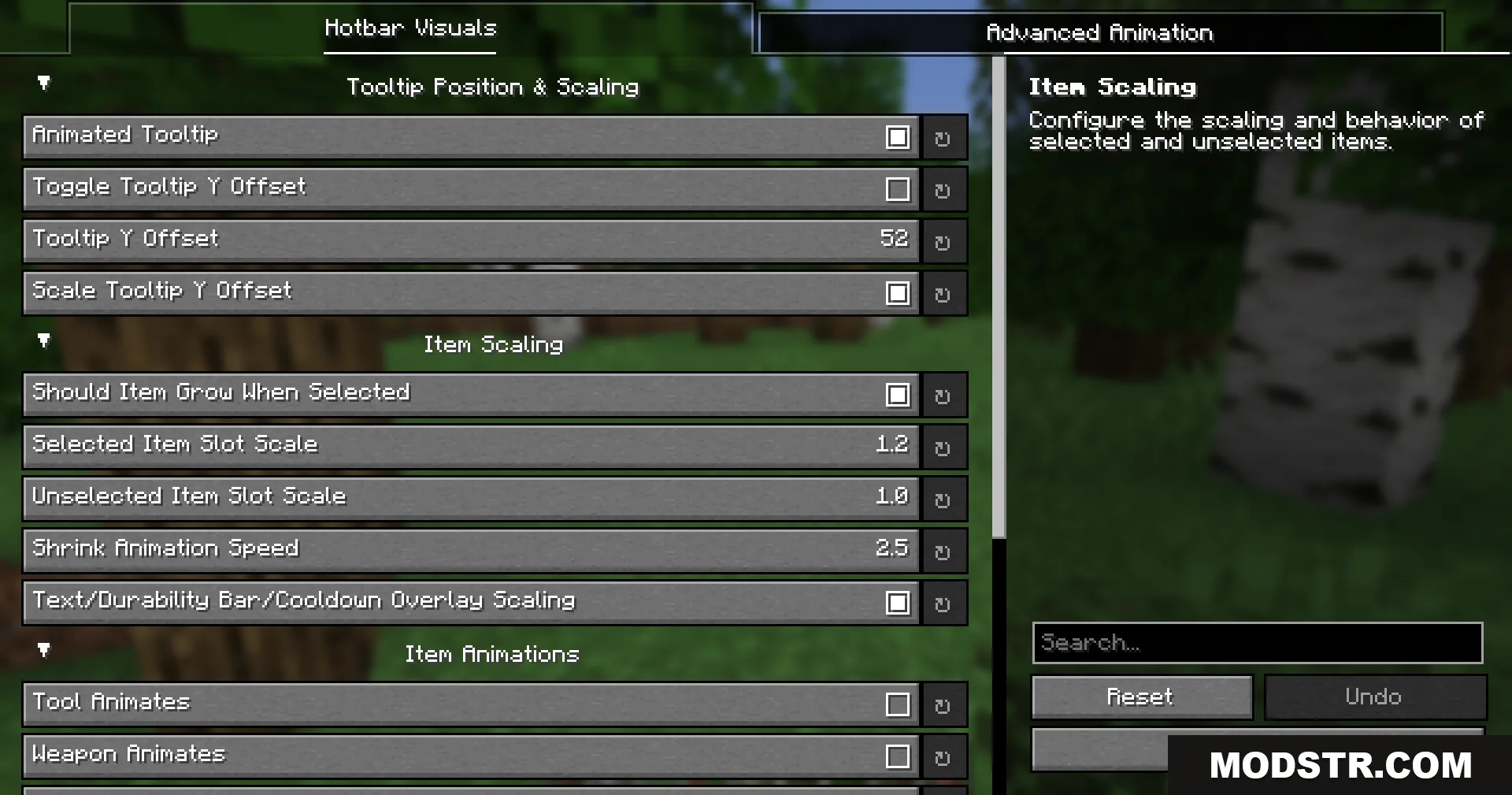 Immersive Hotbar Mod (26.2, 1.20.1) – Animated Item Interactions — Mods ...