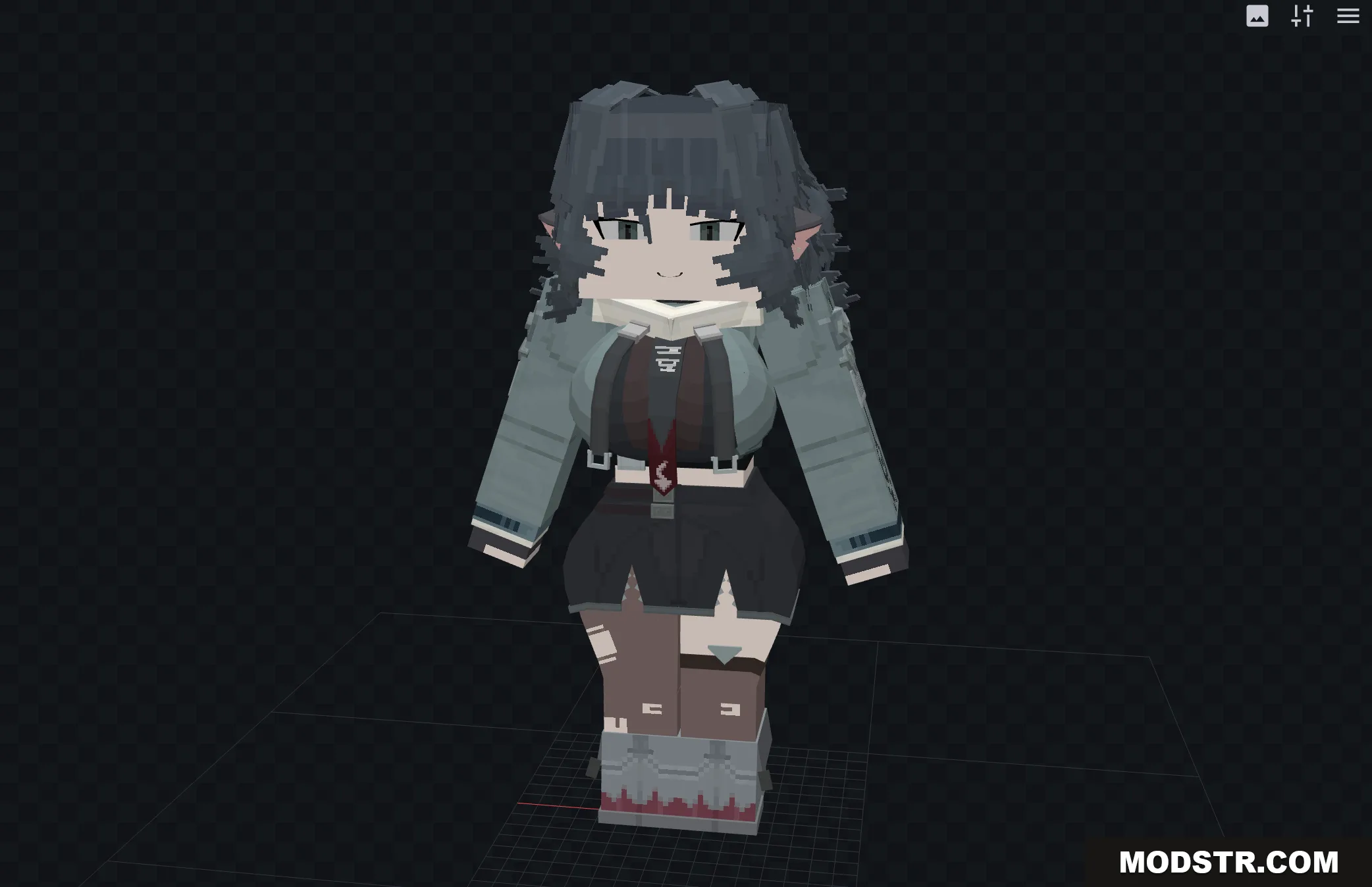Jane Doe Skin for Jenny Mod Minecraft PE — Jenny Mods — modstr