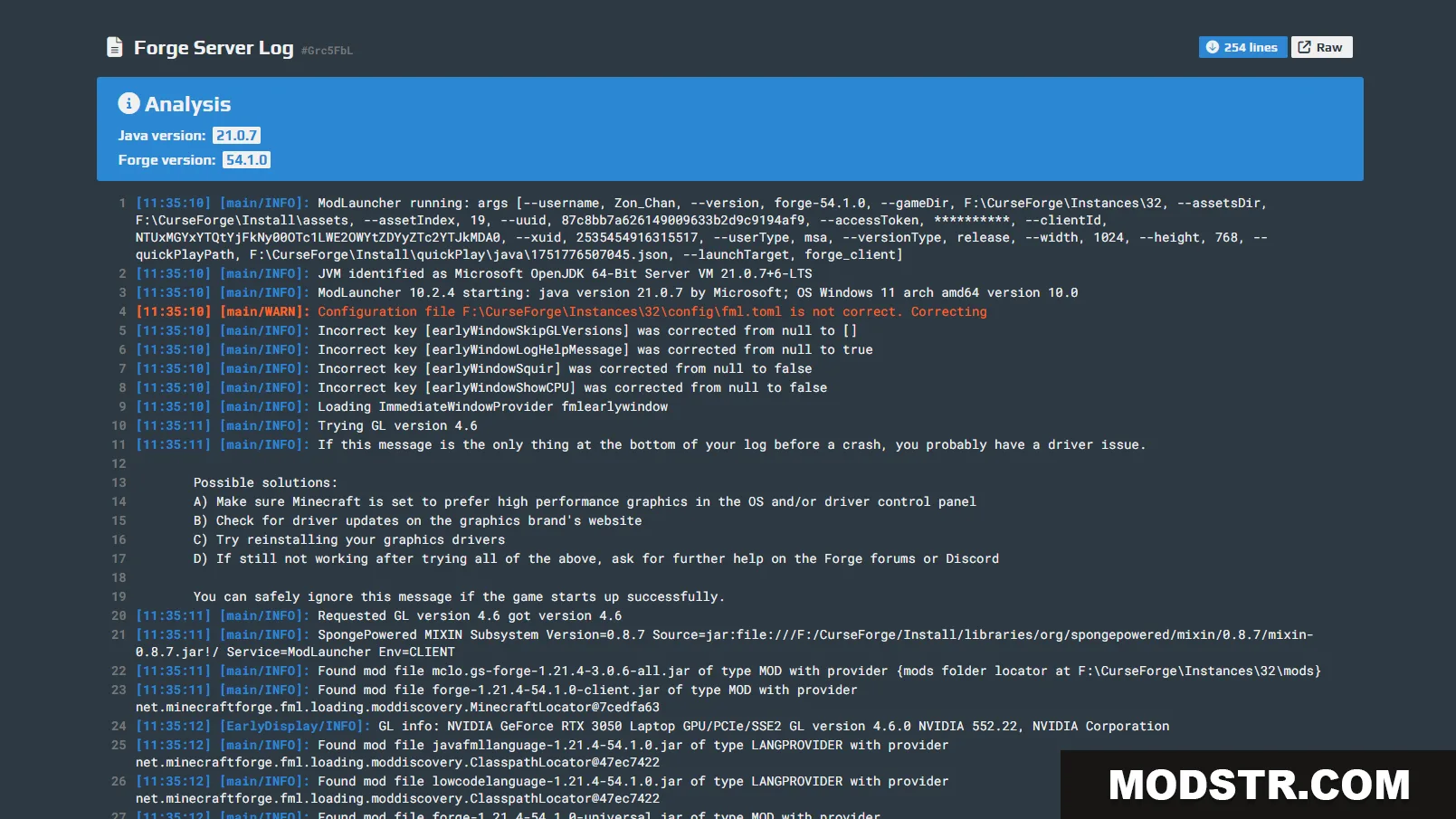 Mclogs Plugin (26.2, 1.21.1) – One Command To Share It All — Plugins ...