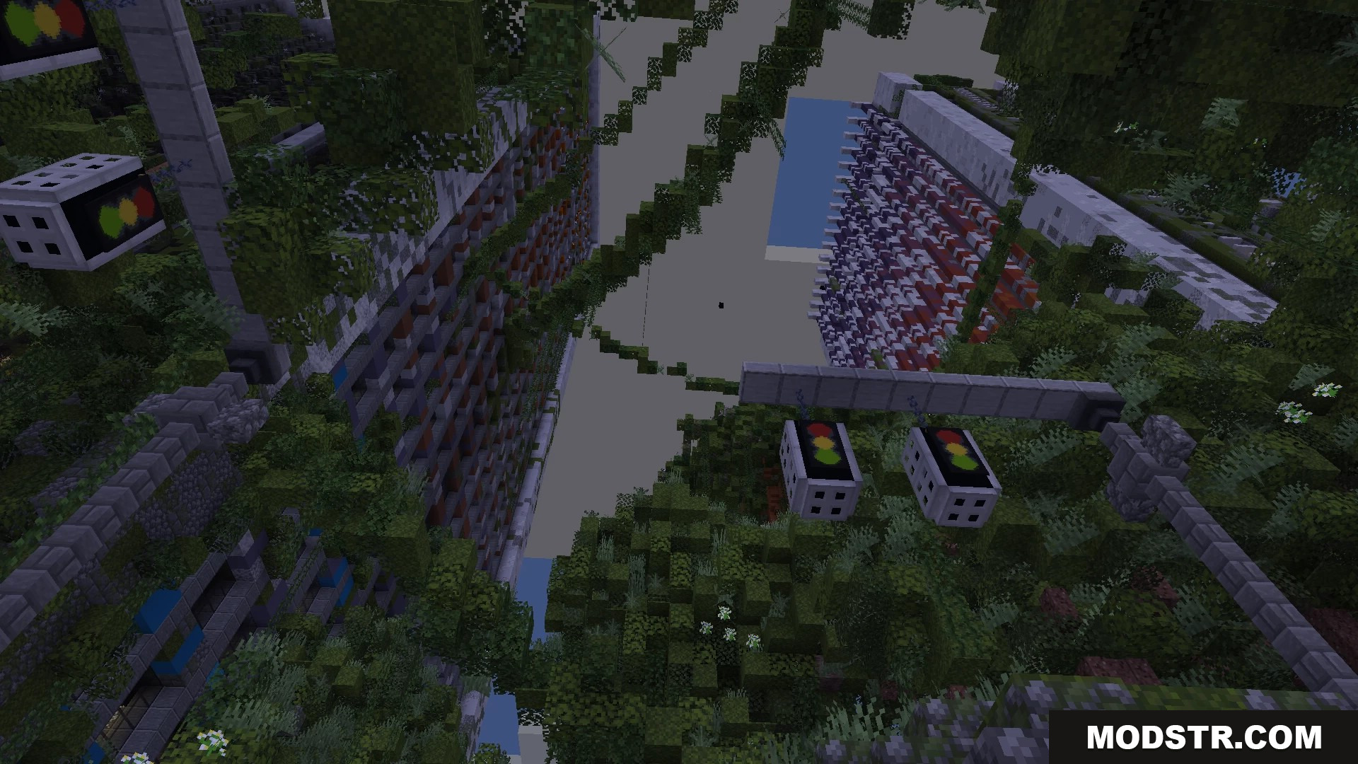 Mosslorn Abandoned Overgrown City with Lore Map (26.1.2, 1.20.1 ...