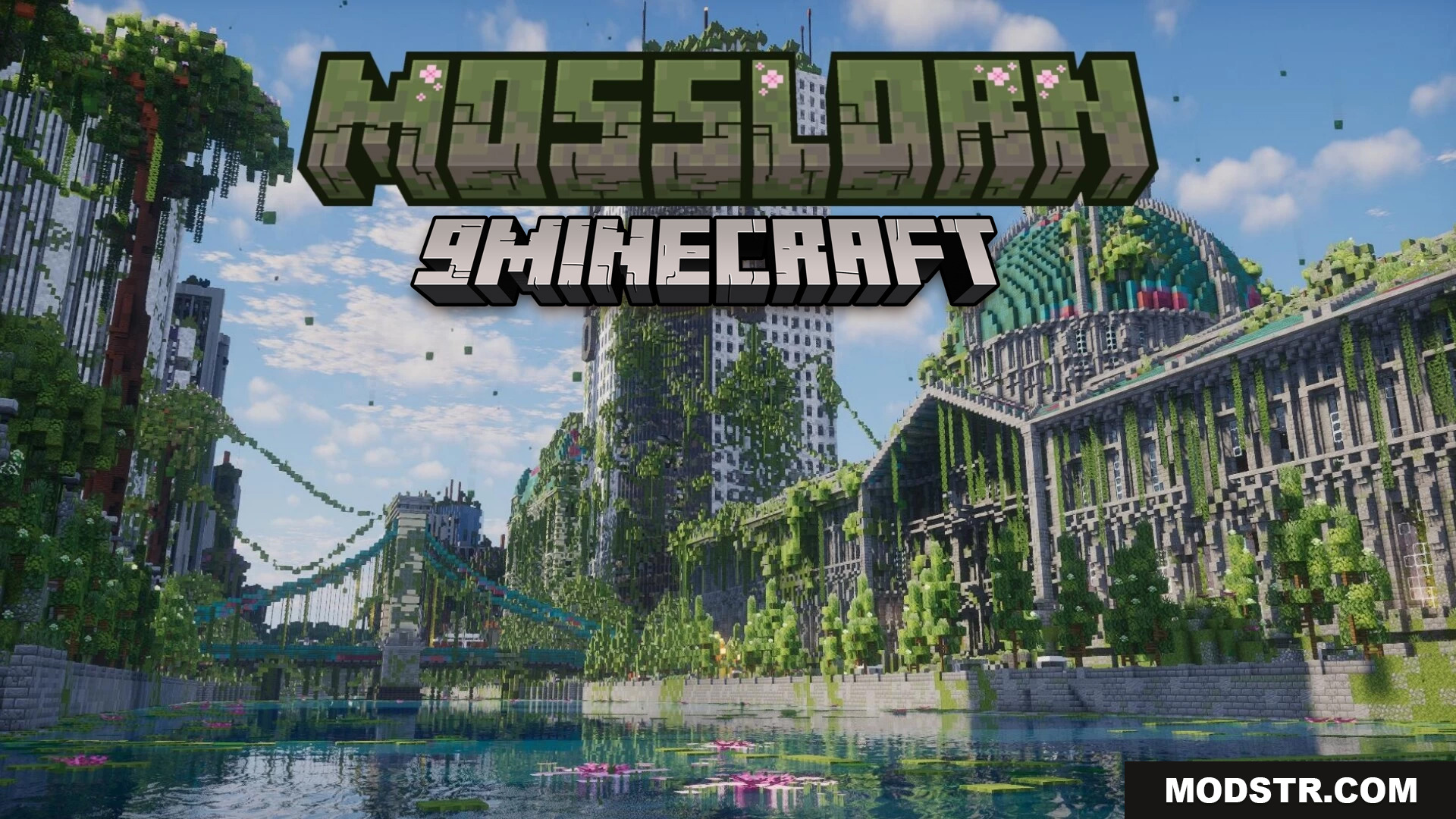 Mosslorn Abandoned Overgrown City with Lore Map (26.1.2, 1.20.1 ...