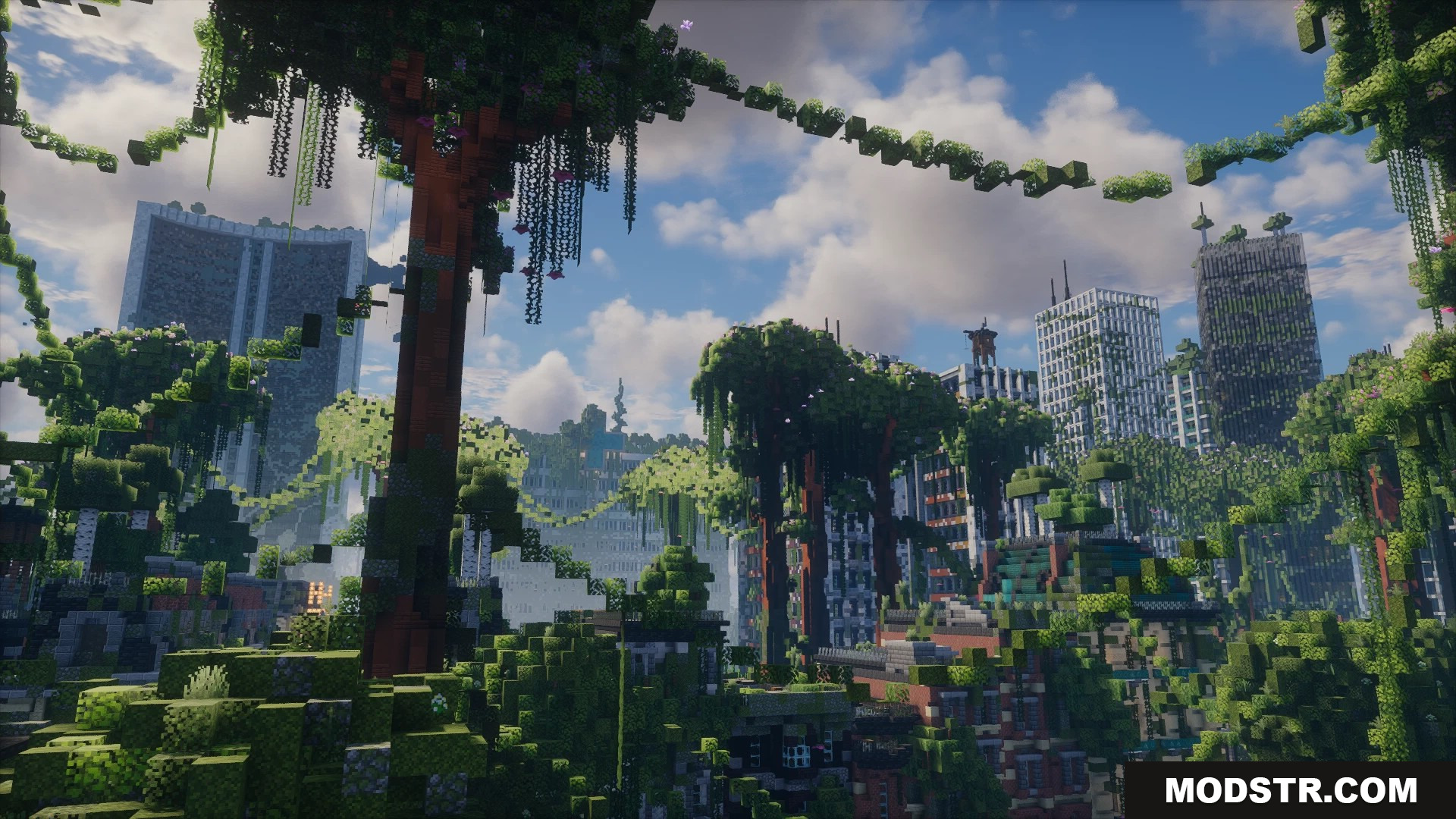 Mosslorn Abandoned Overgrown City with Lore Map (26.1.2, 1.20.1 ...