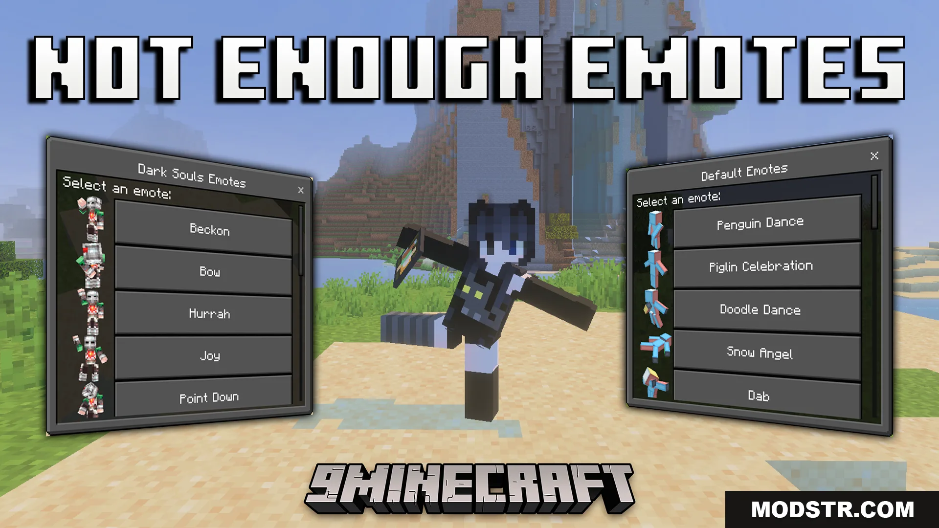 Not Enough Emotes Addon (26.x, 1.21) – Play Custom Dances And Character ...