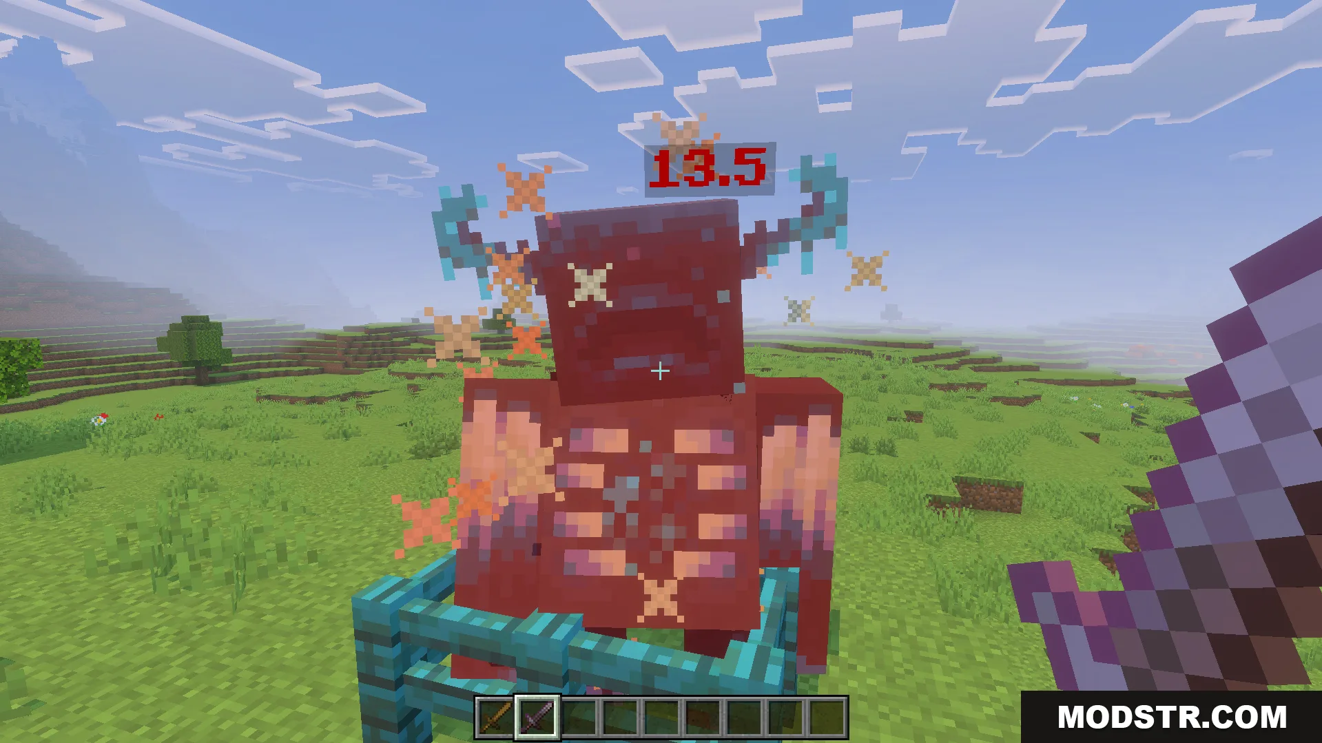 Simple Damage Indicator Addon (26.x, 1.21) – Track Exact Damage Numbers ...